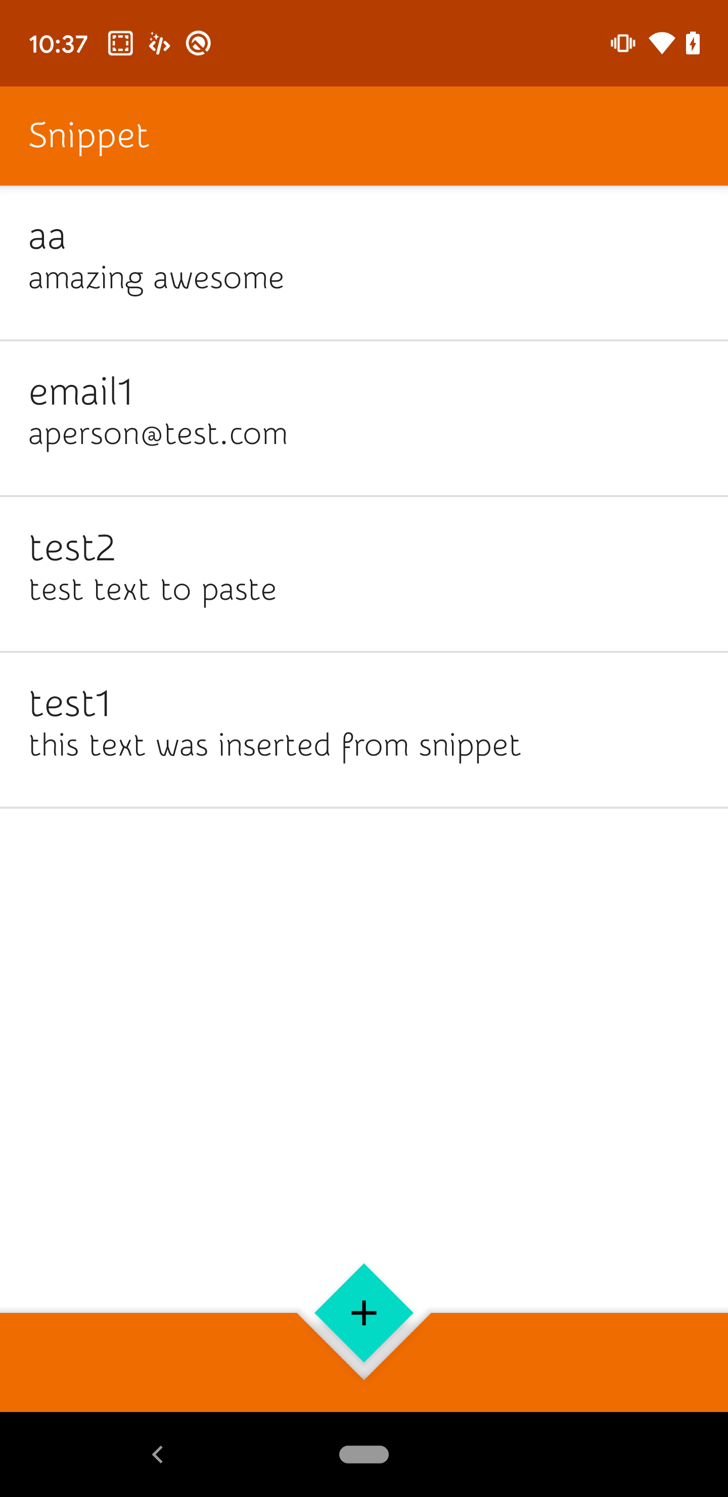Snippet app – Barbuzz